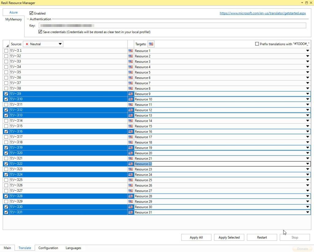 ResXManagerを使ってみた | blog